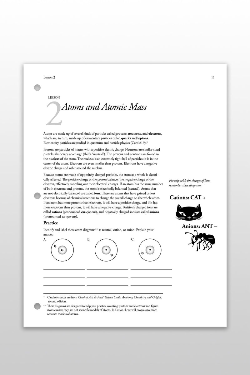 Discovering Atomos, 3rd edition – Classical Conversations Bookshop