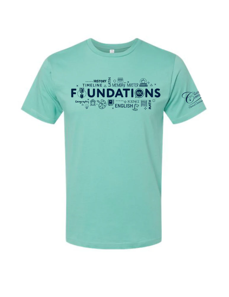 Foundations T-Shirt - Limited Edition – Classical Conversations Bookshop